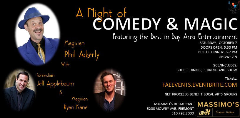 Fremont’s Night of Comedy & Magic | Ackerly Entertainment