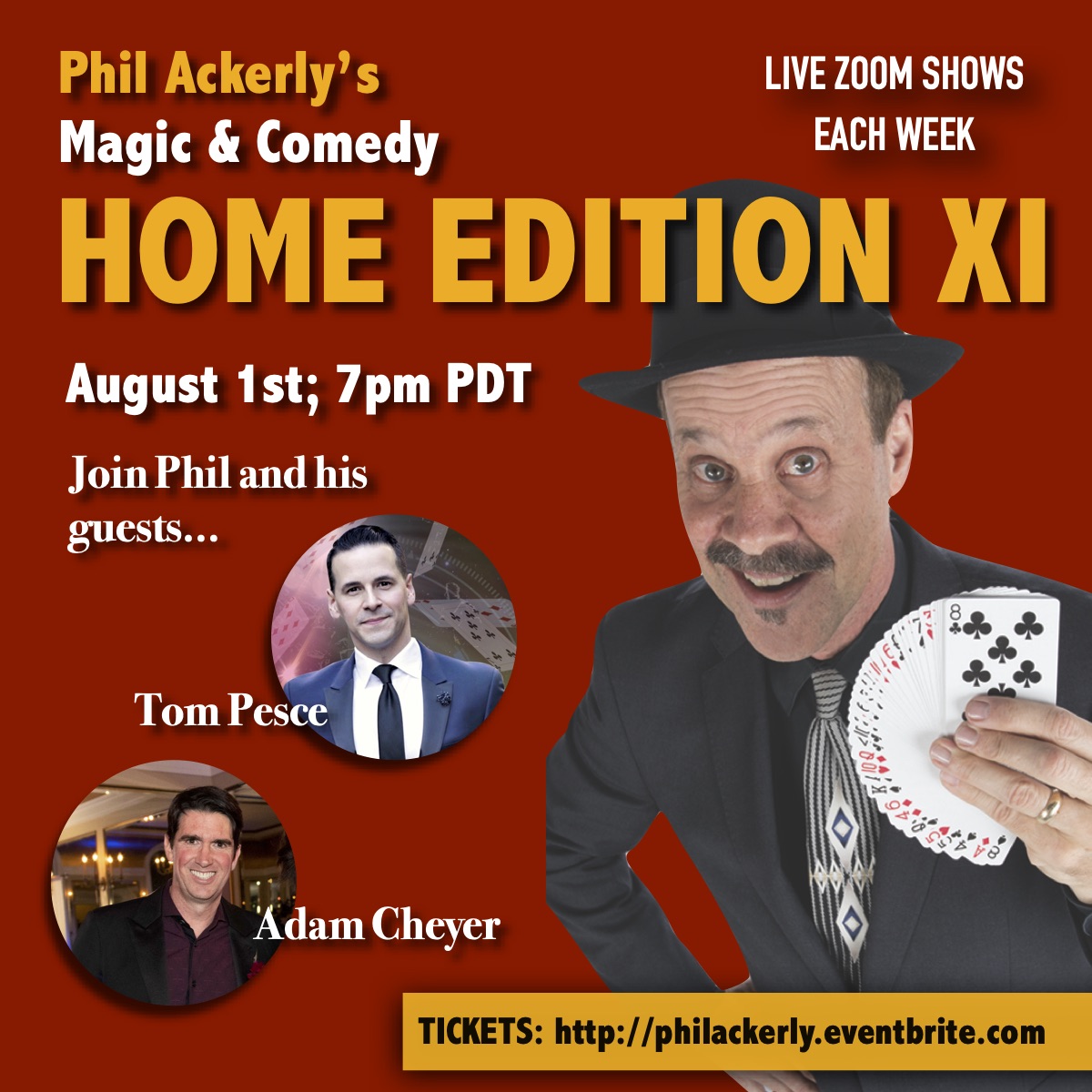 Magic & Comedy – Home Edition X | Ackerly Entertainment