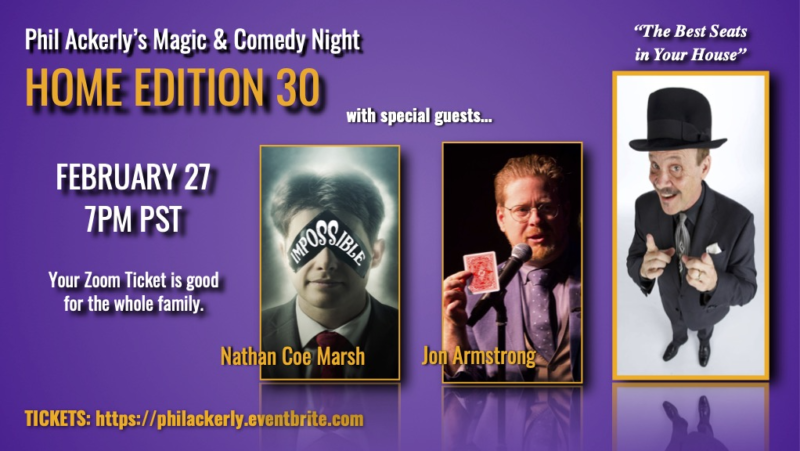 Magic & Comedy Home Edition #30 | Ackerly Entertainment
